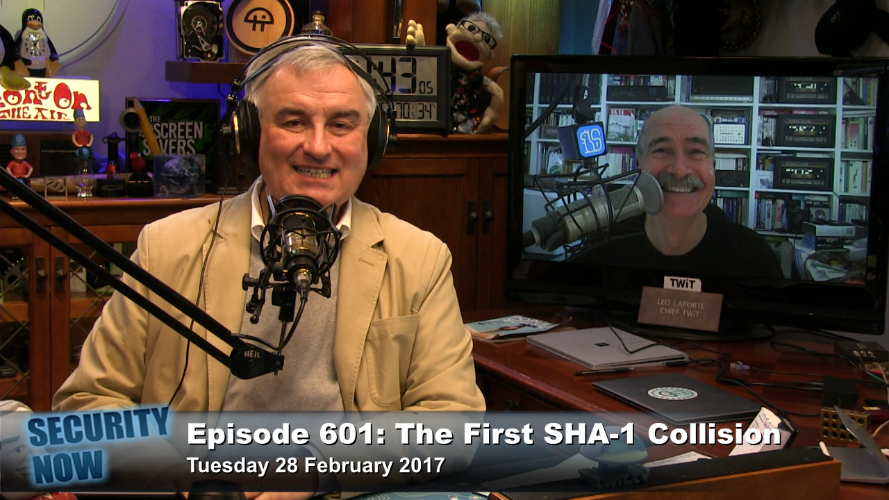 The First SHA-1 Collision