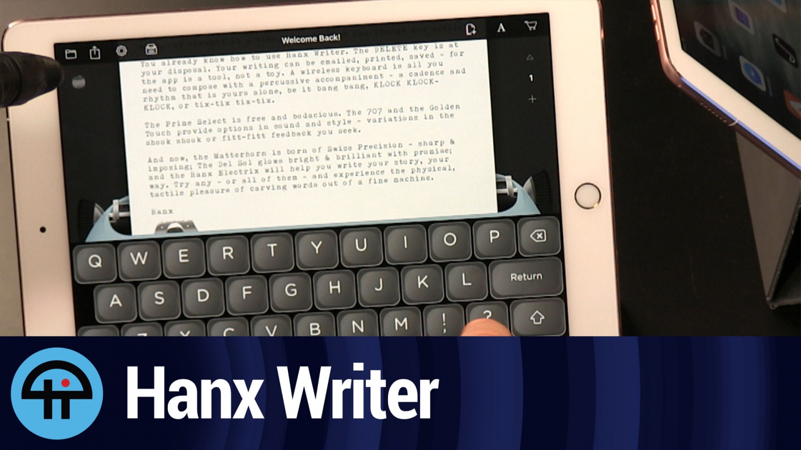 Hanx Writer Lets You Use a Typewriter