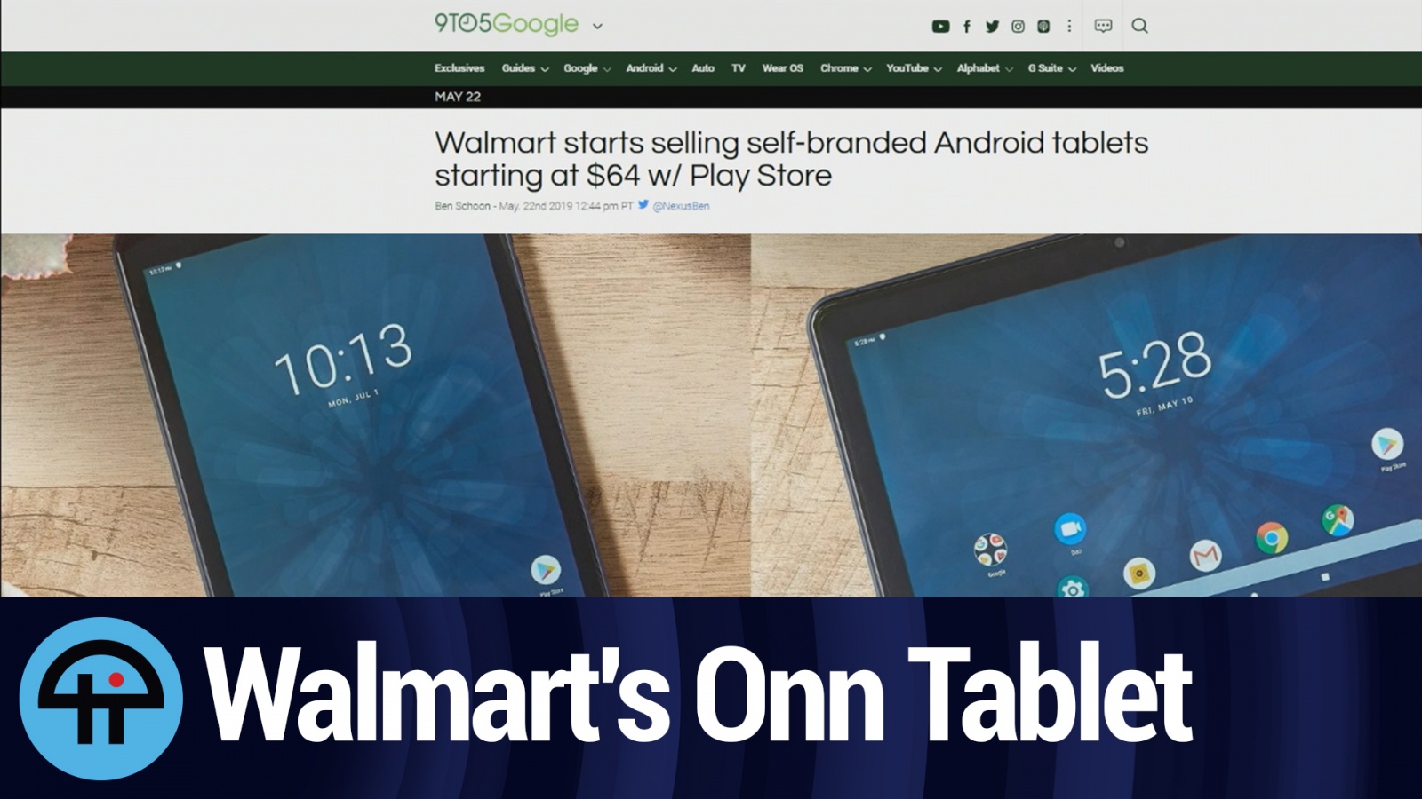 Walmart's Onn Tablet