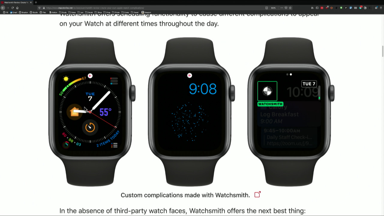 Tech Break: Personalize Your Apple Watch With Watchsmith