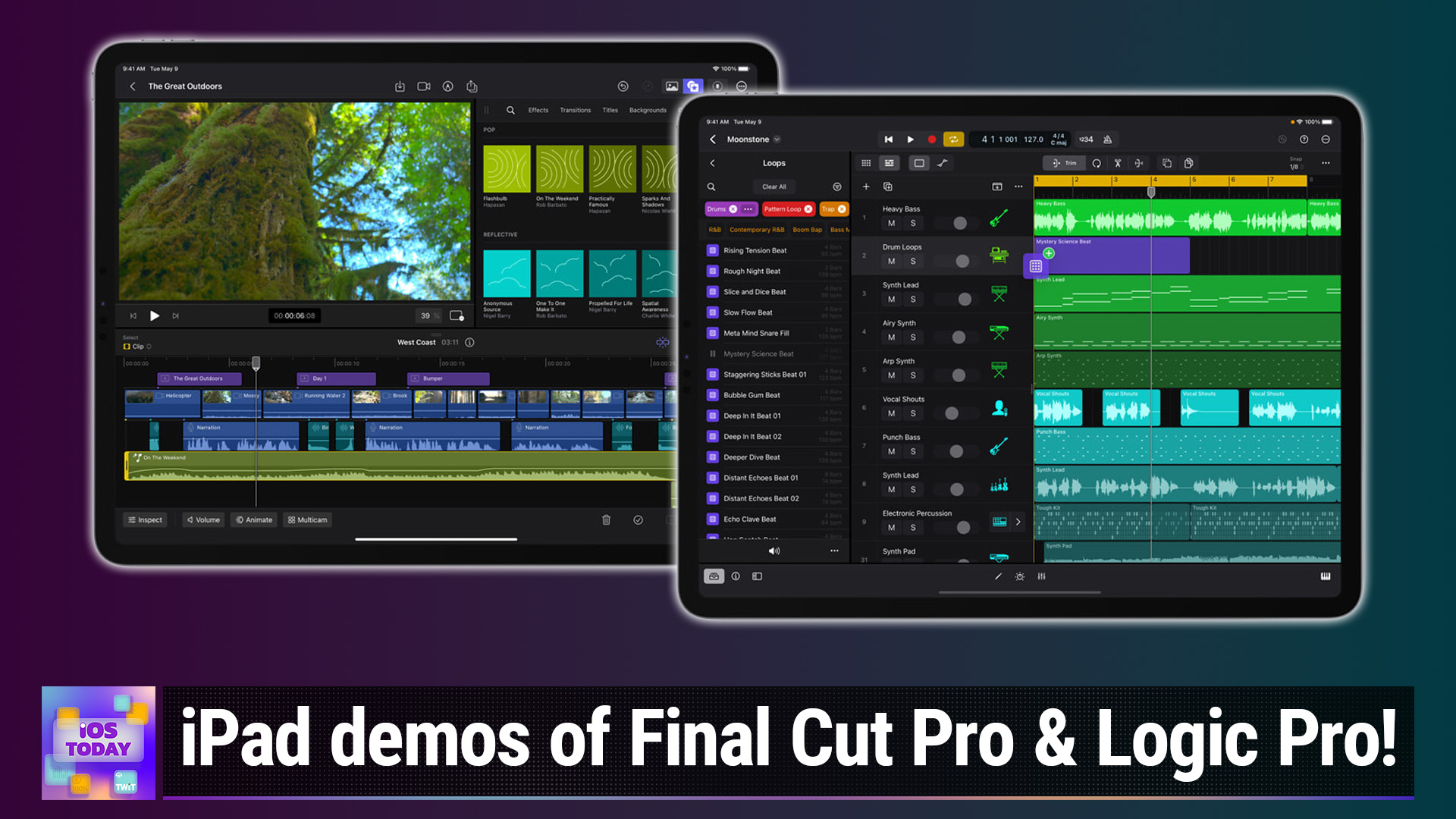 Final Cut Pro & Logic Pro for iPad