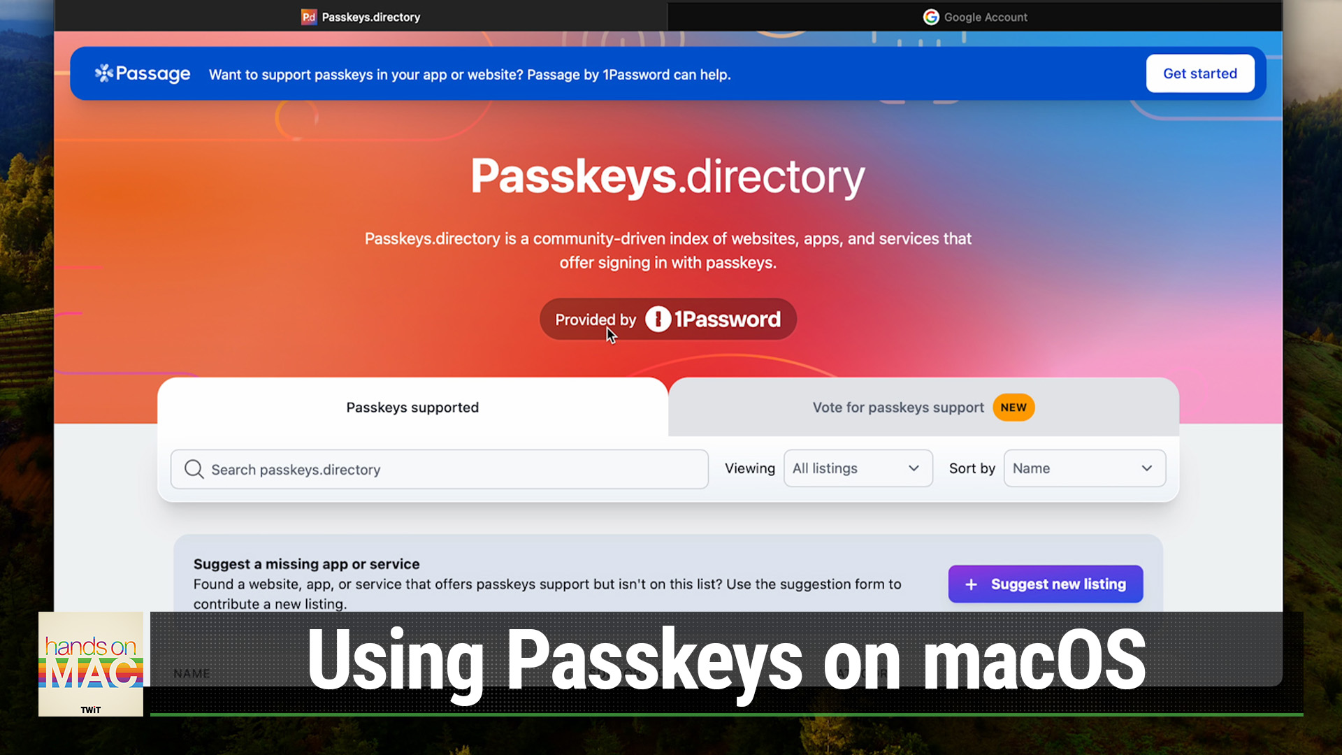 Hands-On Apple: How To Use Passkeys on macOS Sonoma