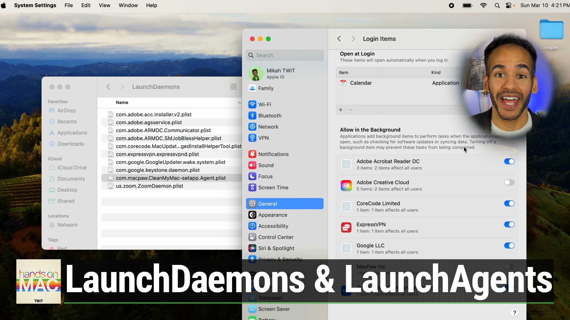Login Items: Launch Agents & Launch Daemons
