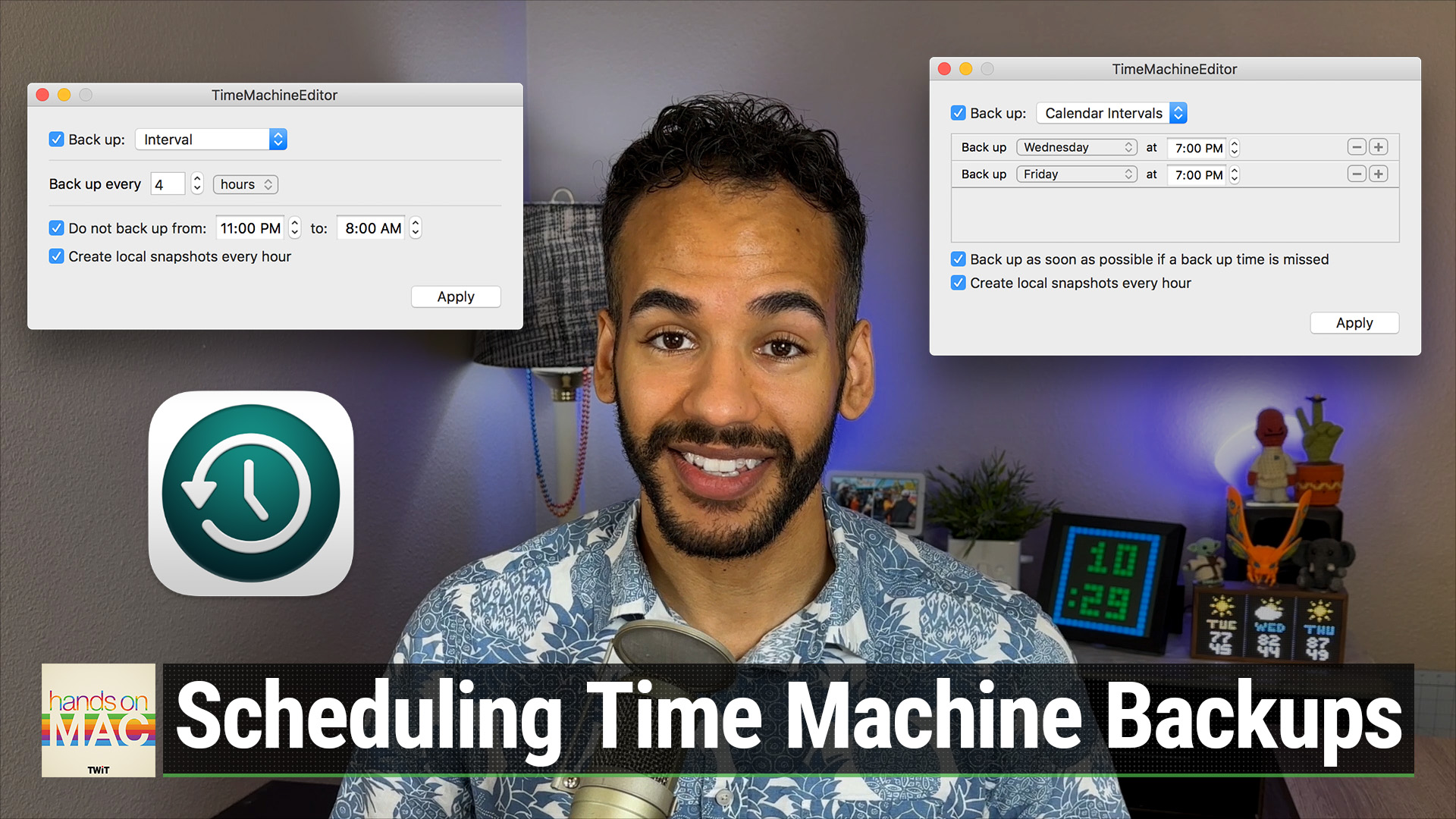 How To Schedule Your Time Machine Backups