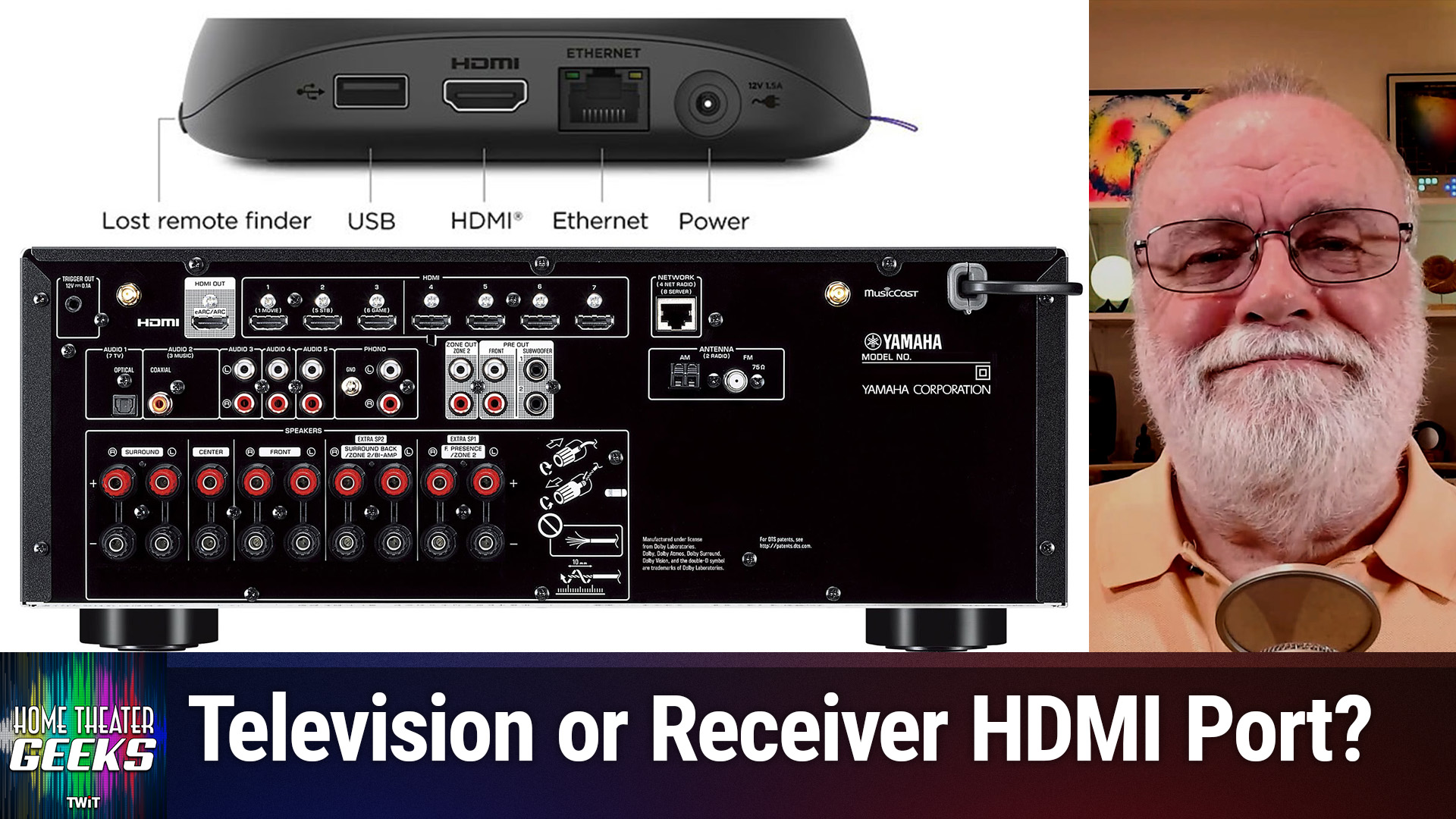 Home Theater Geeks: Should I Connect Sources to TV or AVR HDMI?