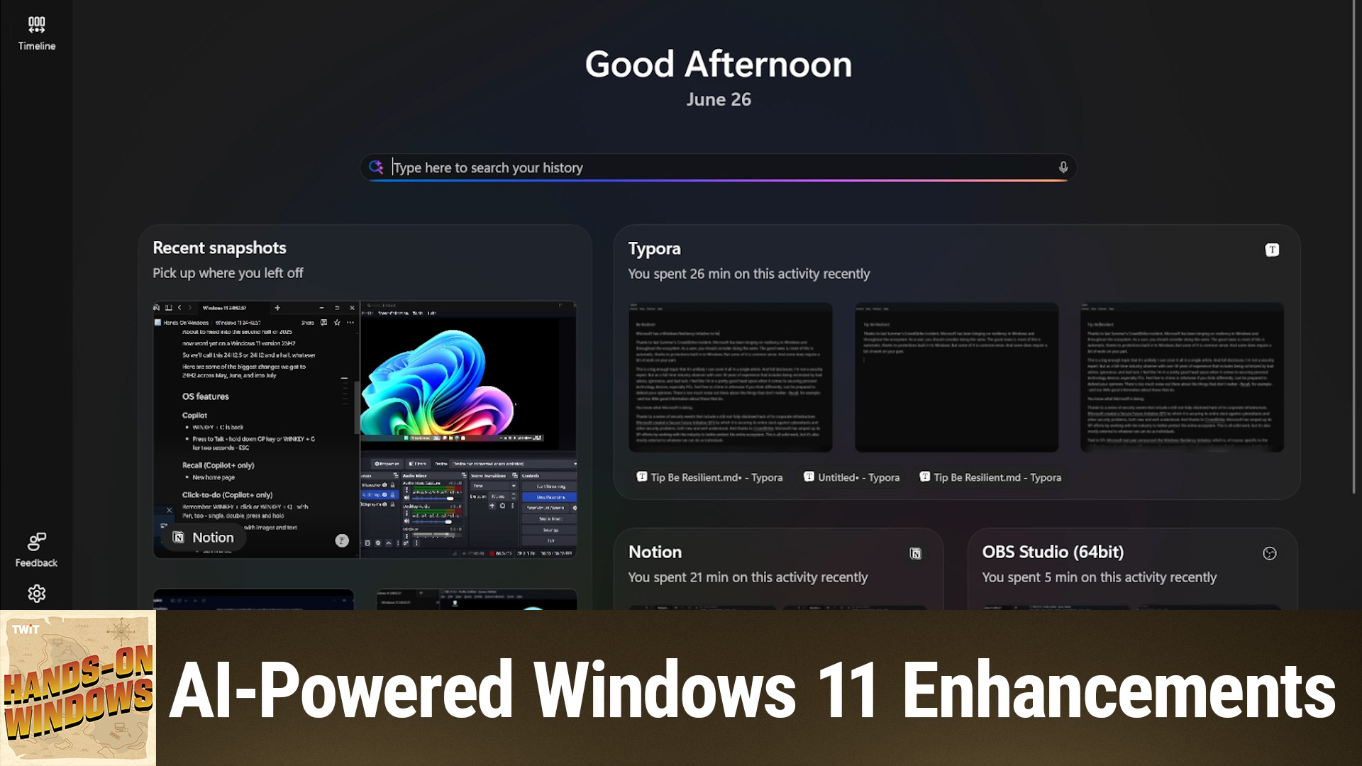 AI-Powered Windows 11 Enhancements