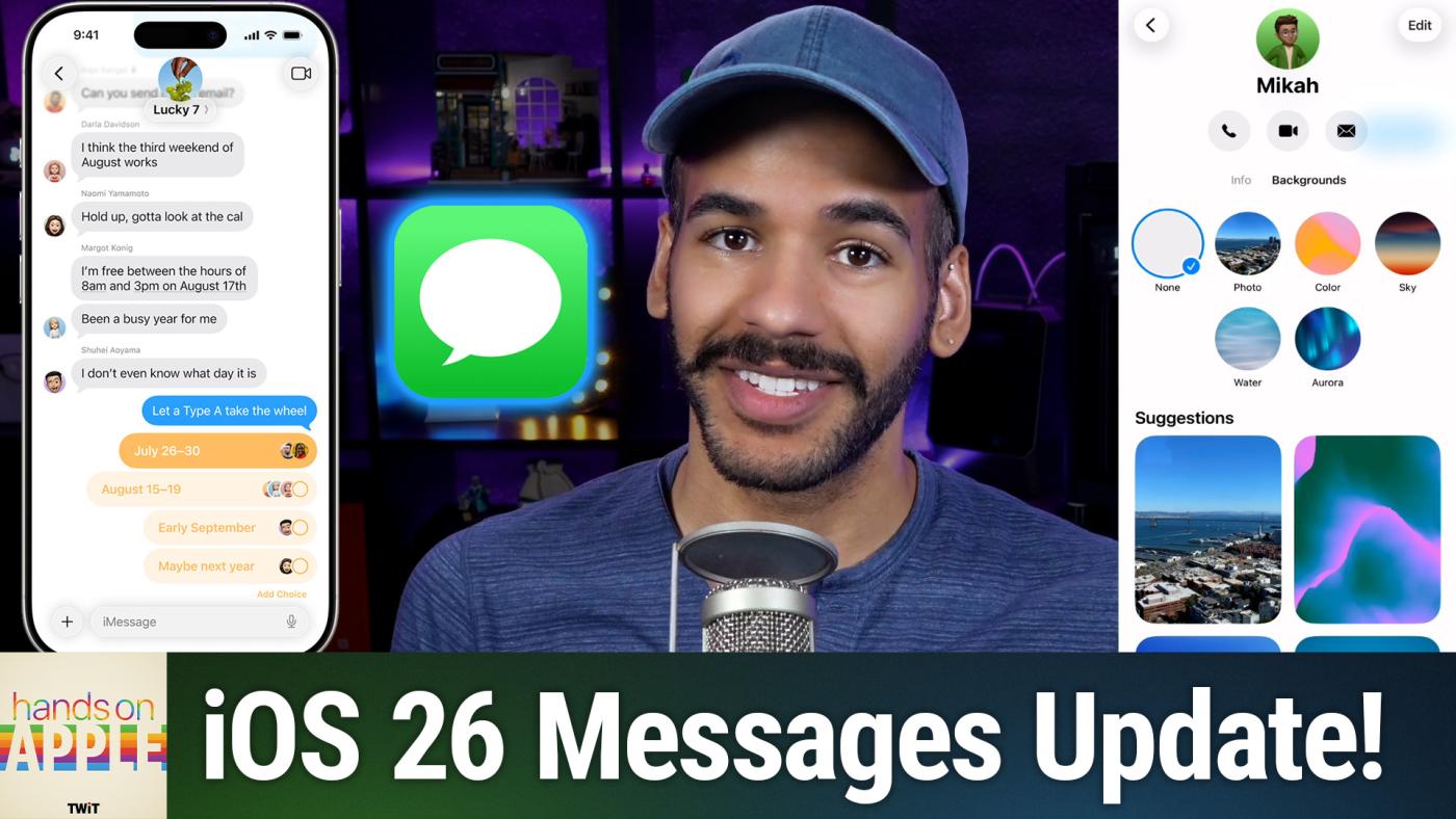 How to Use iOS 26’s New Messages Features: Backgrounds, Polls, & Smarter Filtering